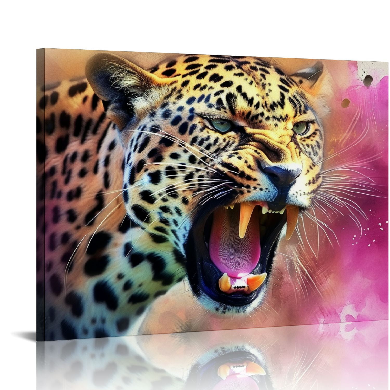 COMIO Leopard Print Wall Decor, Cheetah Decorations, Leopard Print Wall ...