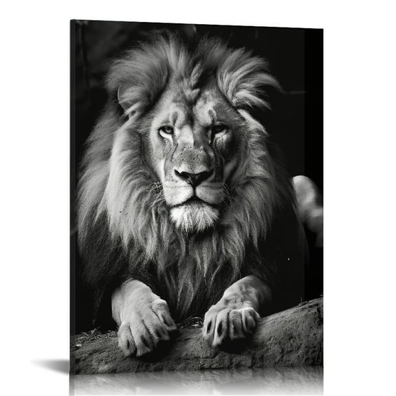 Lion Wall Art Canvas Prints for Home Decor in Diverse Styles