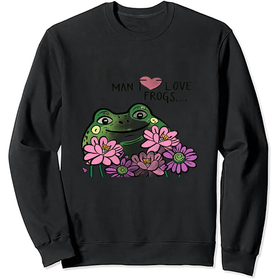 COMIO Man I Love Frogs Valentines Day Frog Lovers Frog Birthday ...