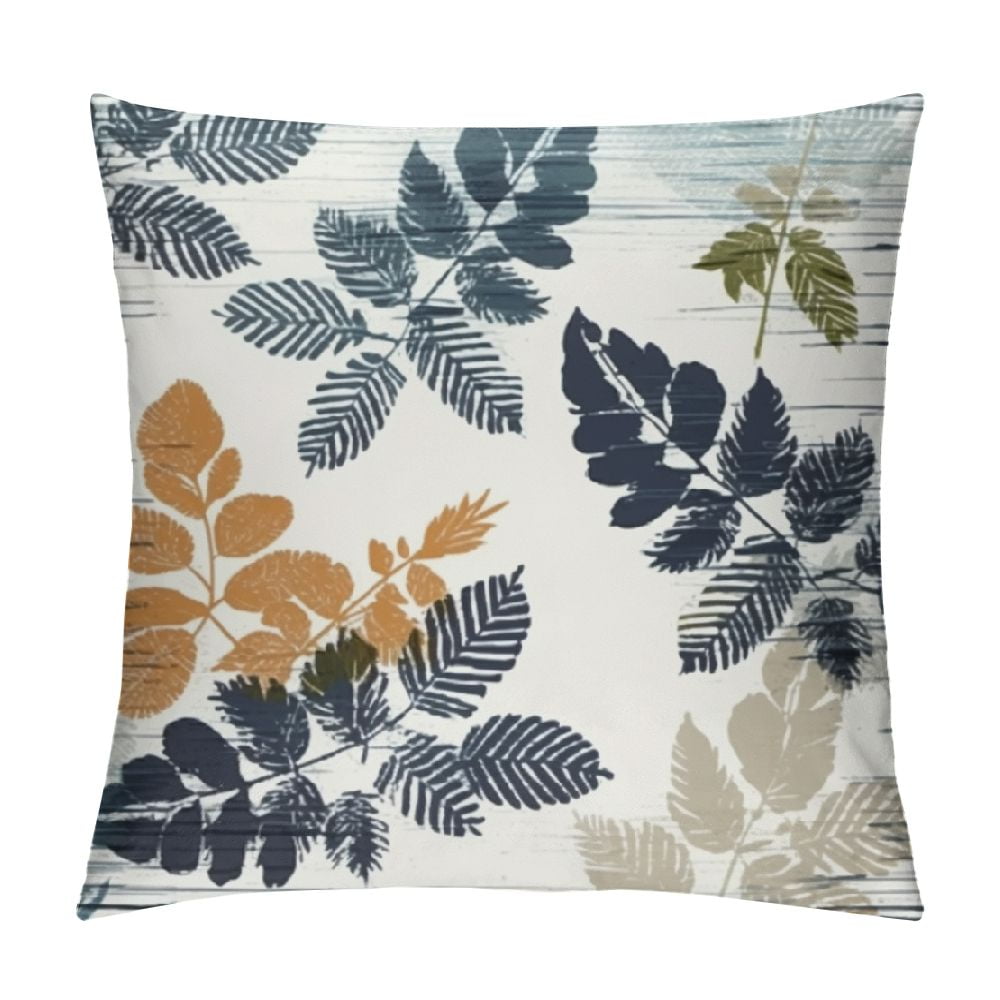 COMIO Maple Leaves Pillow Covers, Spring Colorful Leaf Pillow Cases ...