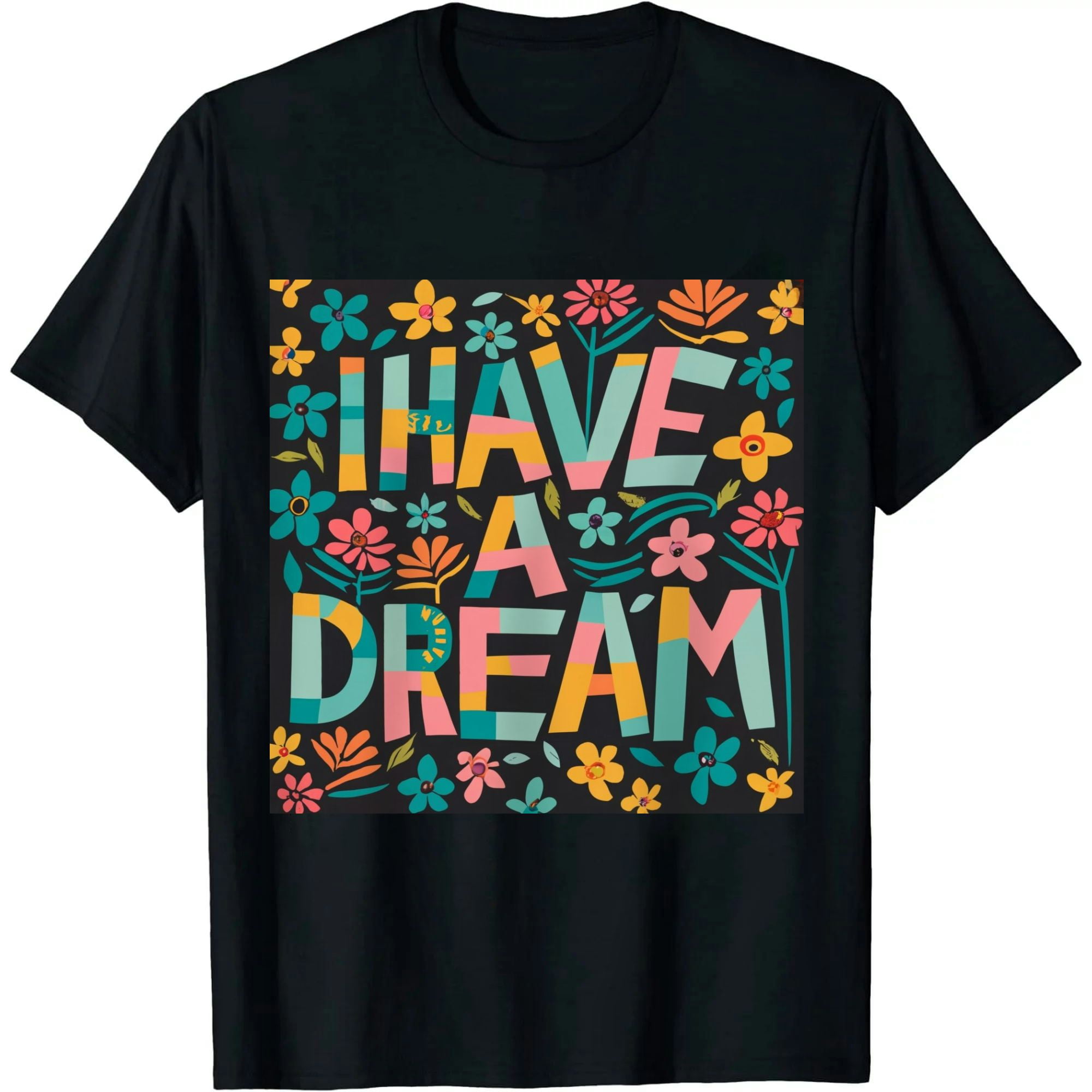 COMIO Martin Luther King Jr. Day I have a dream T-shirt - Walmart.com