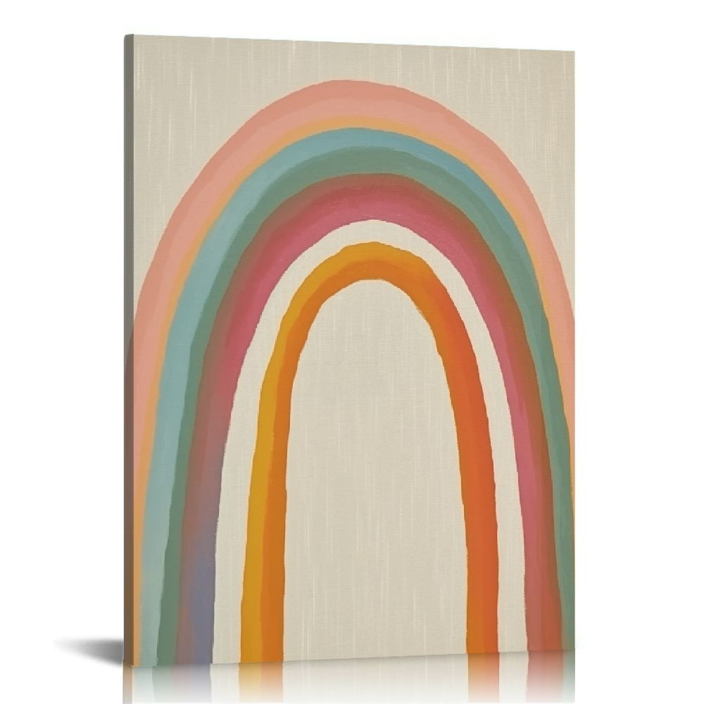 COMIO Maya Angelou Quote ‘Be a Rainbow’ Theme Motivational Office Wall ...