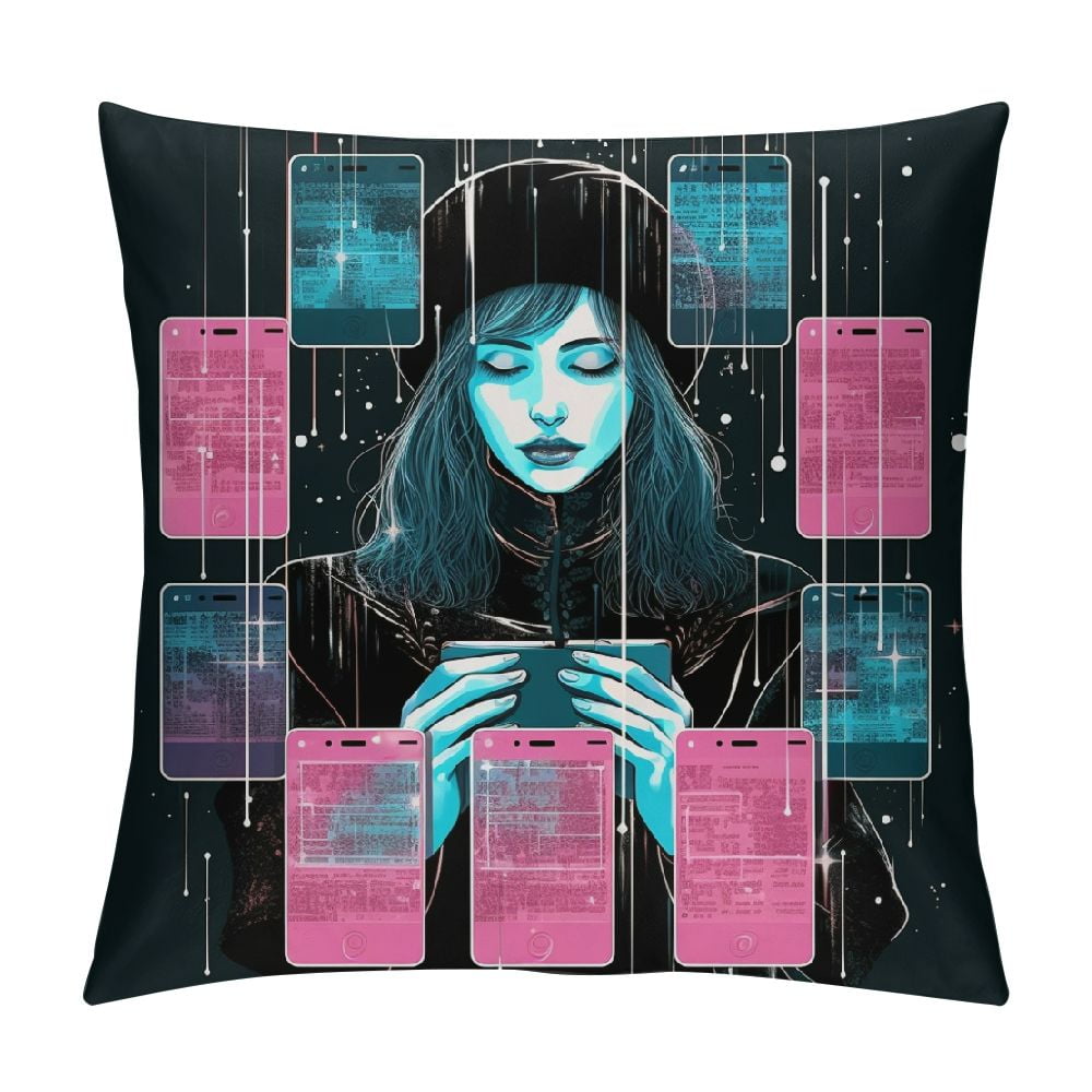 COMIO Mental Health Pillow Covers , Psychology Decor Pillows Cases ...