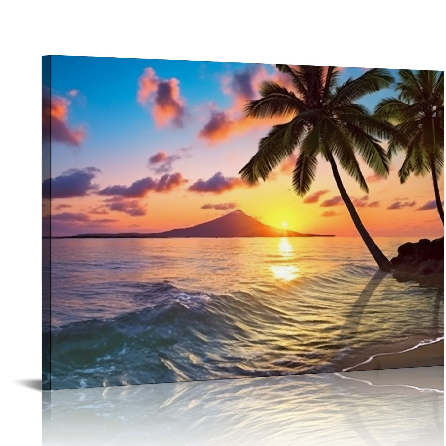 COMIO Mindset Canvas Wall Art Prints- Uplifting Quotes for Home ...