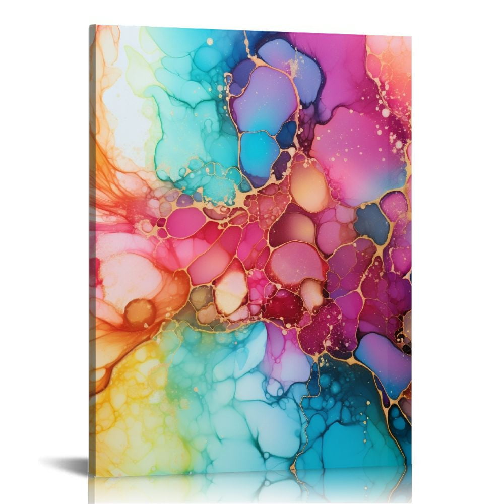 MLJA Minimalist Abstract Ink Wall Paintings Large Size Wall Decor ...