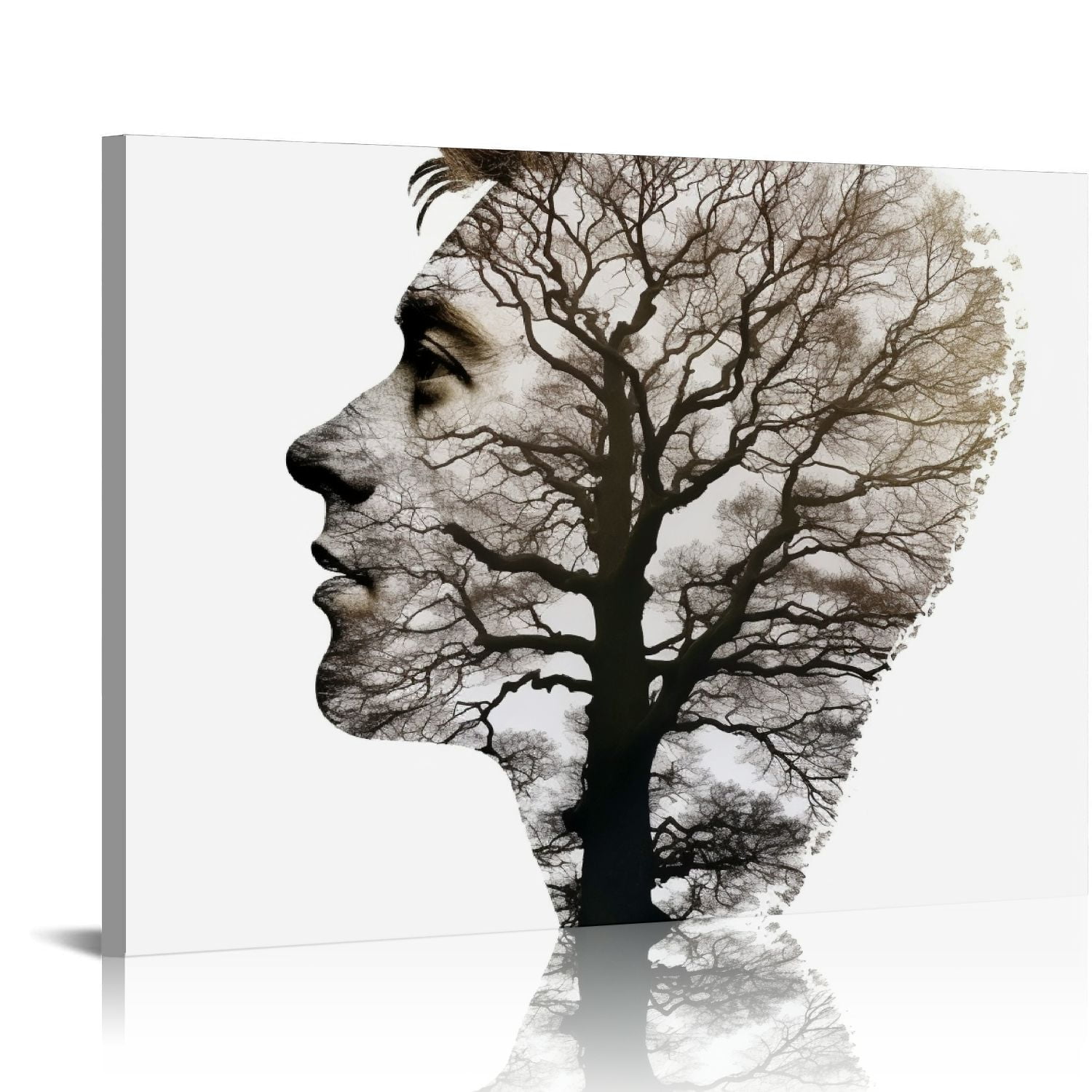 COMIO Modern Luxury Abstract Entrance Painting Wall Decor Posters Deer ...