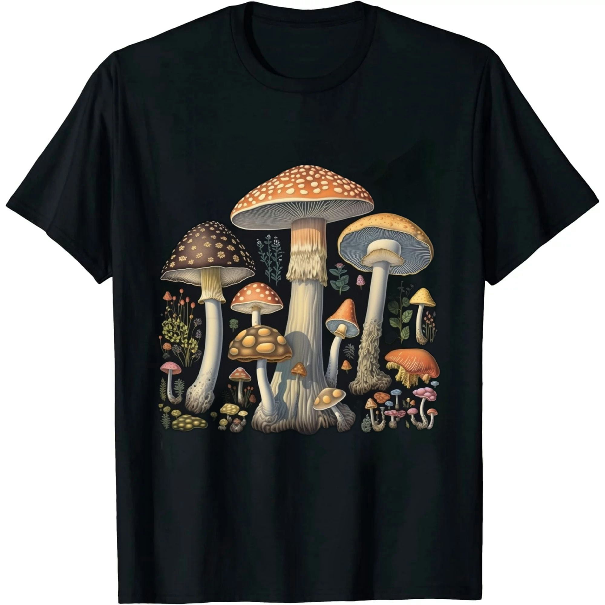 COMIO Mushroom Shirt Mycology Fungi Foraging Mushroom Whisperer T-Shirt ...