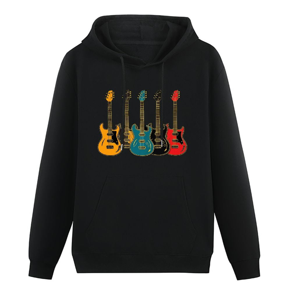 COMIO Musical Instruments Music Gift Idea Guitar Player Guitar Pullover ...