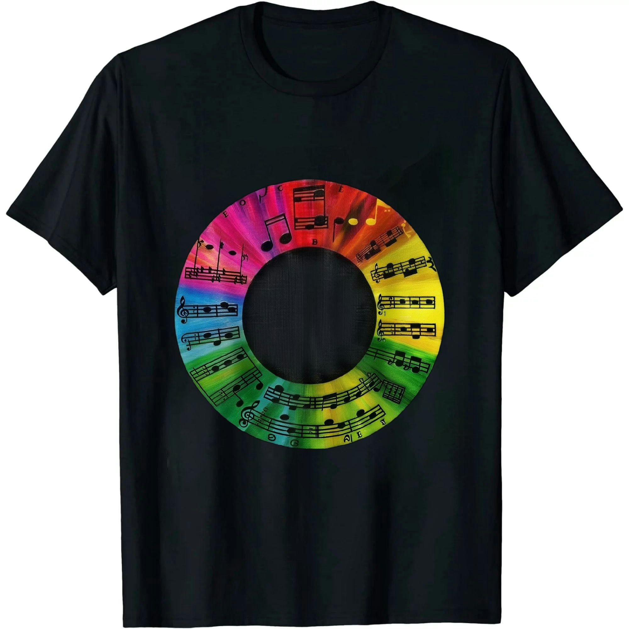 COMIO Musical Notes T-Shirt - Walmart.com