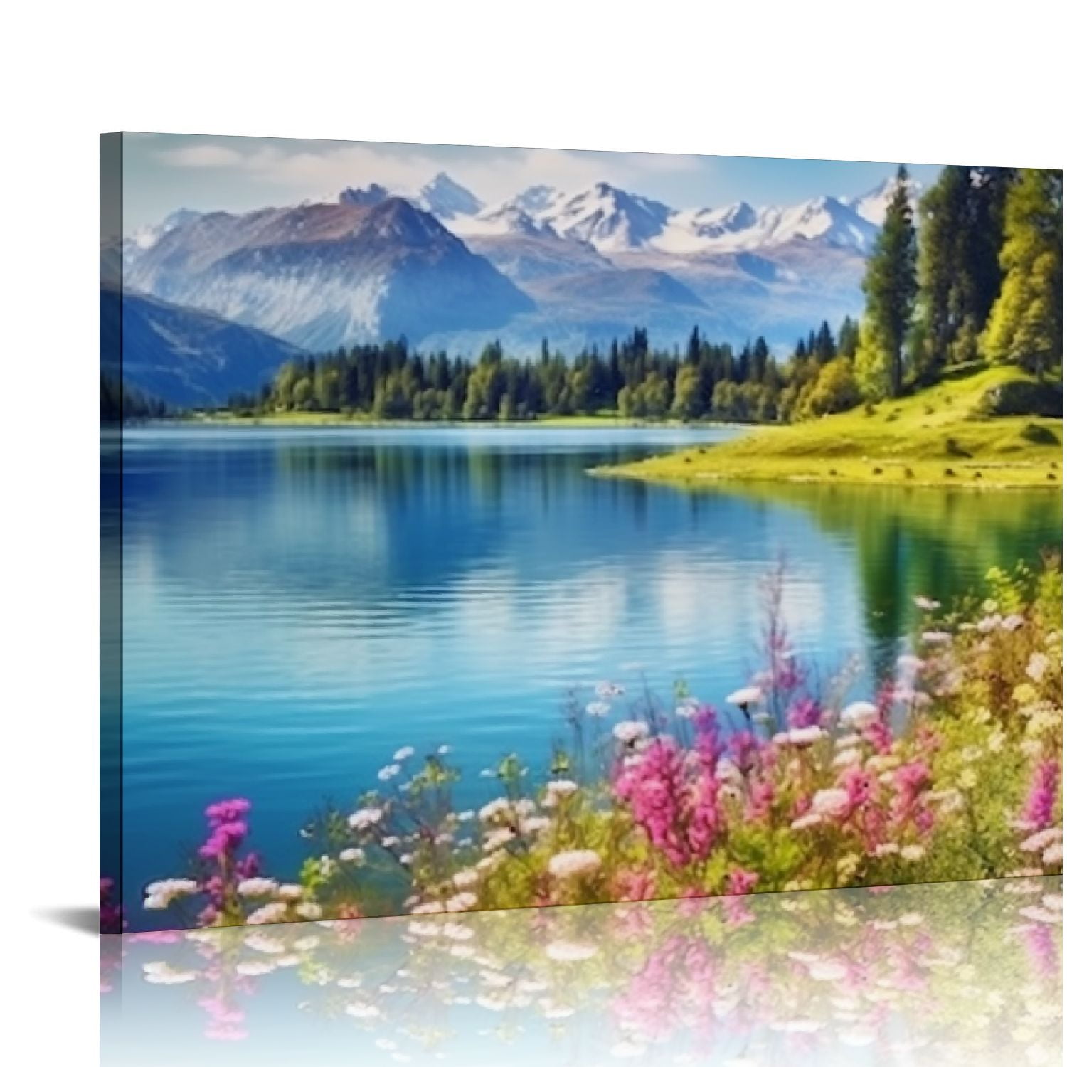 COMIO Nature Scenery Wall Art Spring Summer Autumn Winter Canvas Wall ...