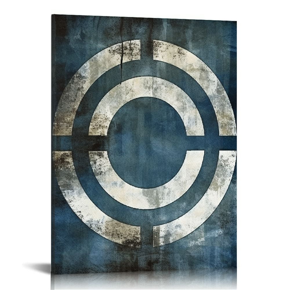 COMIO Nautical Bathroom Decor Wall Art Navy Blue Apparatus diving ...