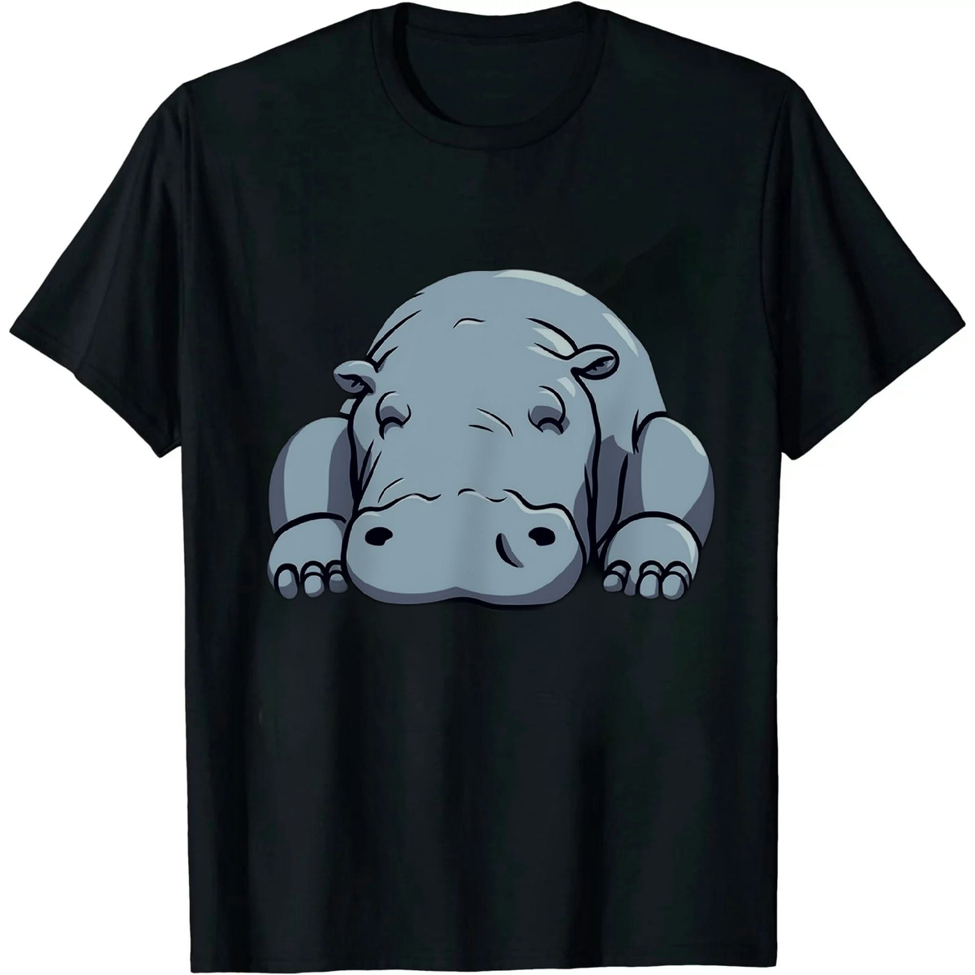 COMIO Need More Sleep - Hippo Lover Sleeping Hippopotamus Safari T ...