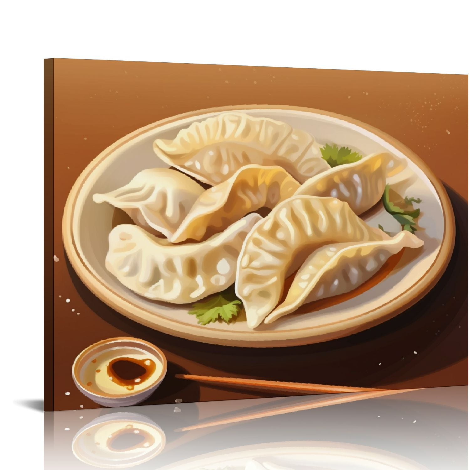 COMIO Pierogi Poster, Food Wall Art, Poland Food Print, Modern Kitchen ...