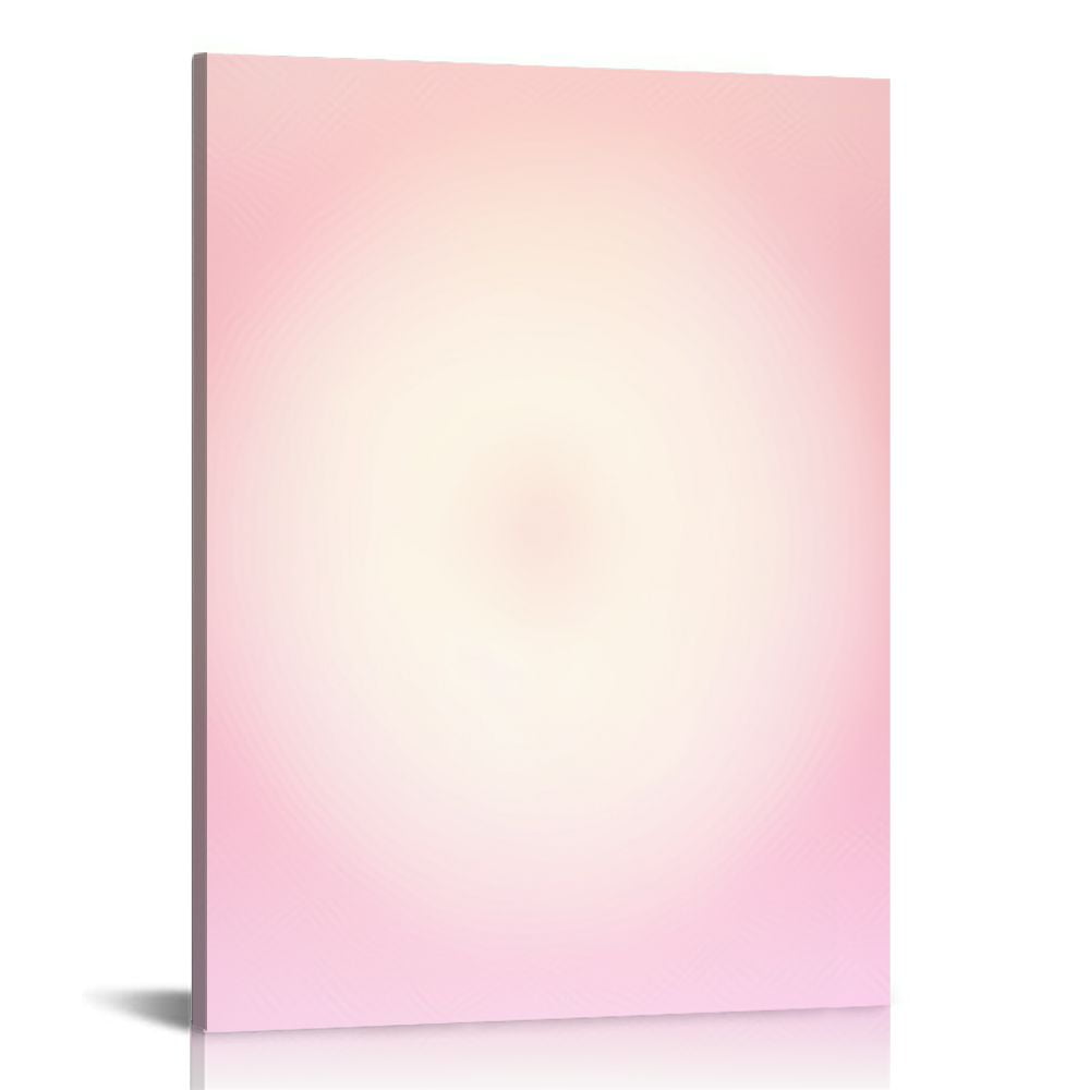 COMIO Pink Gradient Aura Spiritual Canvas Wall Art Trippy Positive ...