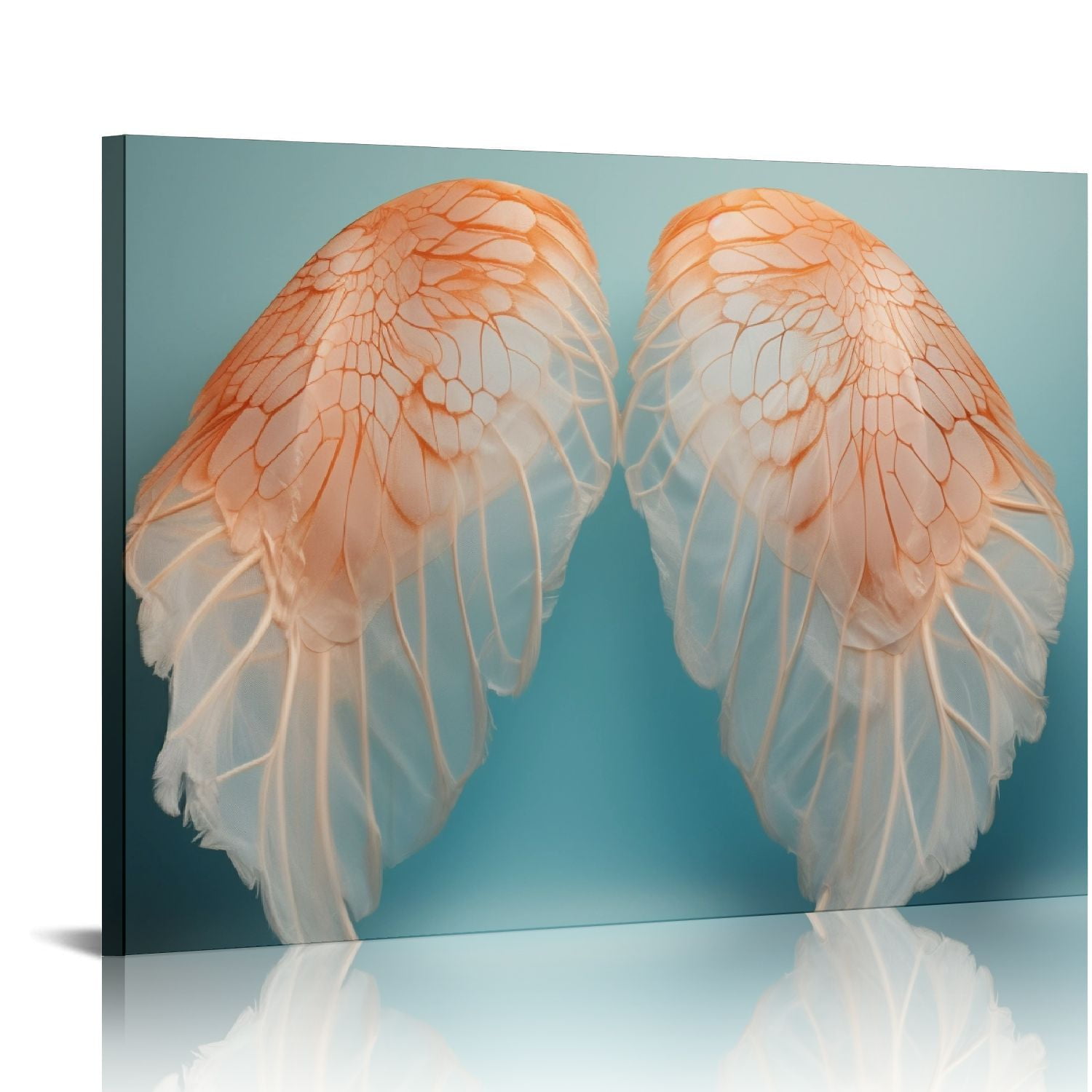 COMIO Pink Wings Canvas Wall Art, - Walmart.com