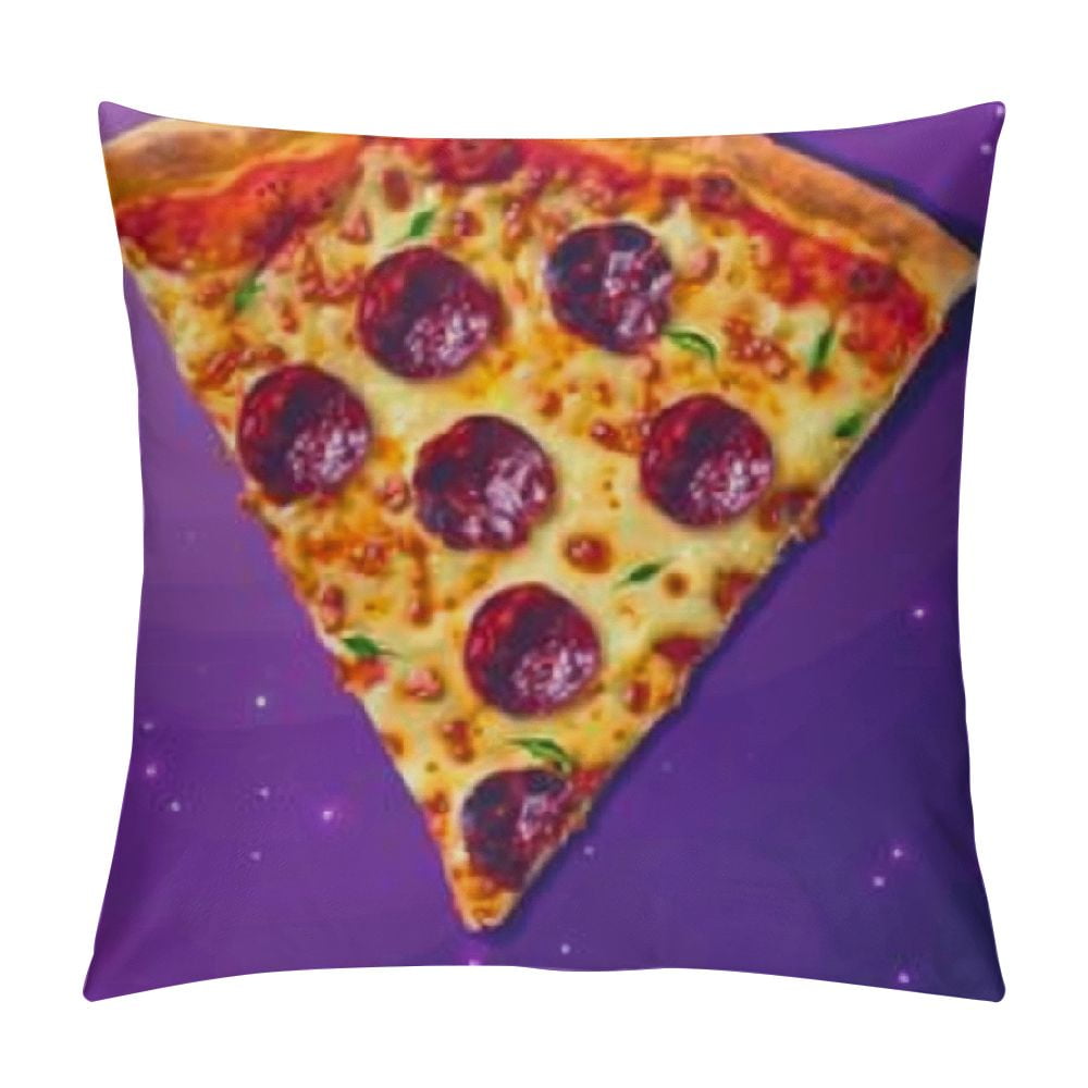 MLJA Pizza Body Pillow Cover Case Protector Funny Art Soft Cases Covers ...