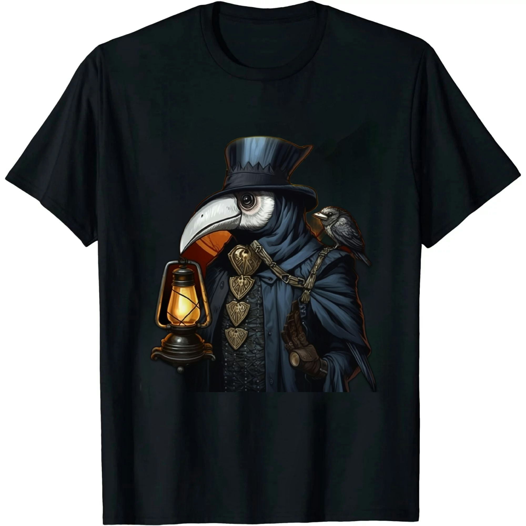 COMIO Plague Doctor Raven Gothic Macabre T-Shirt - Walmart.com