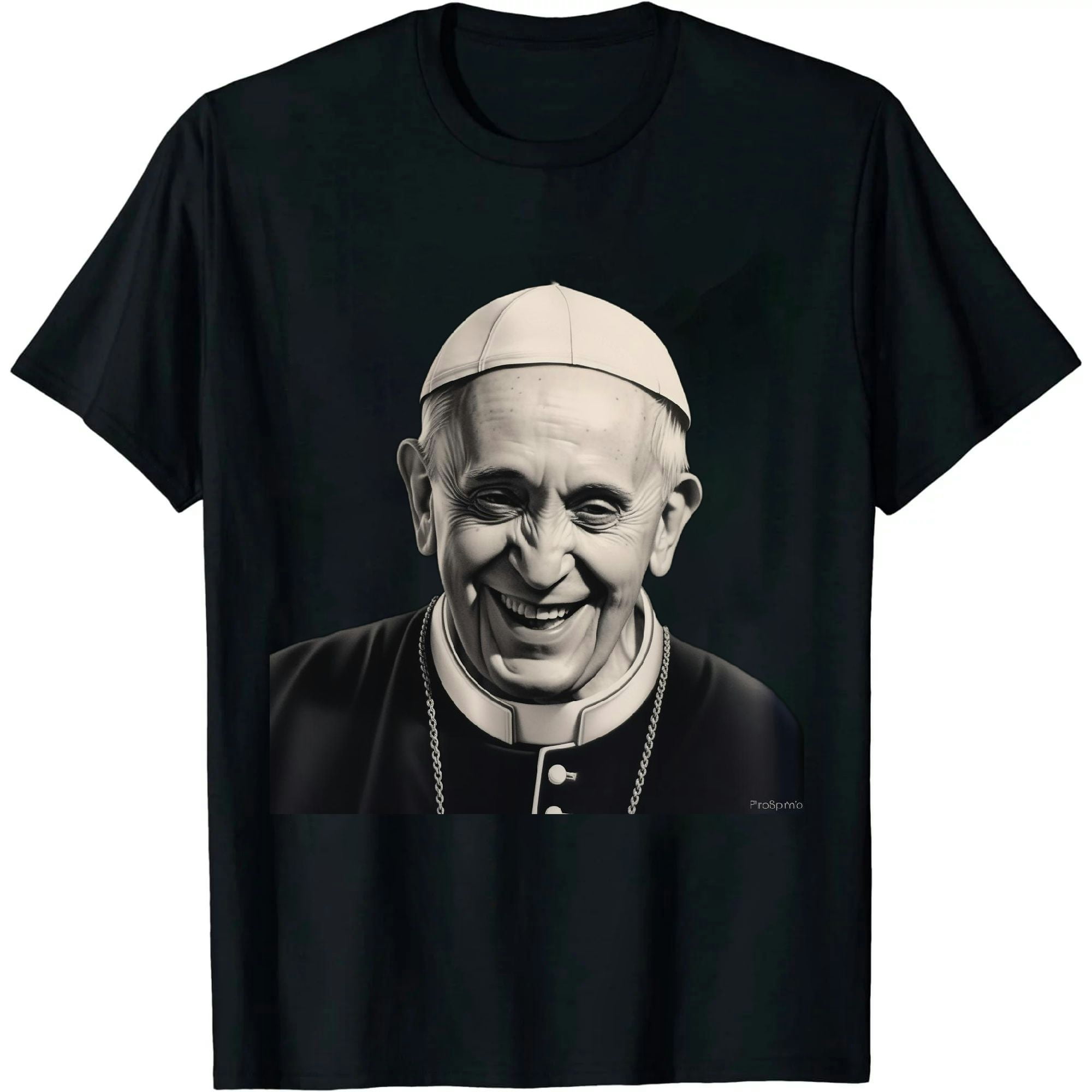 COMIO Pope Portrait | Catholic Catholicism Papal T-shirt - Walmart.com
