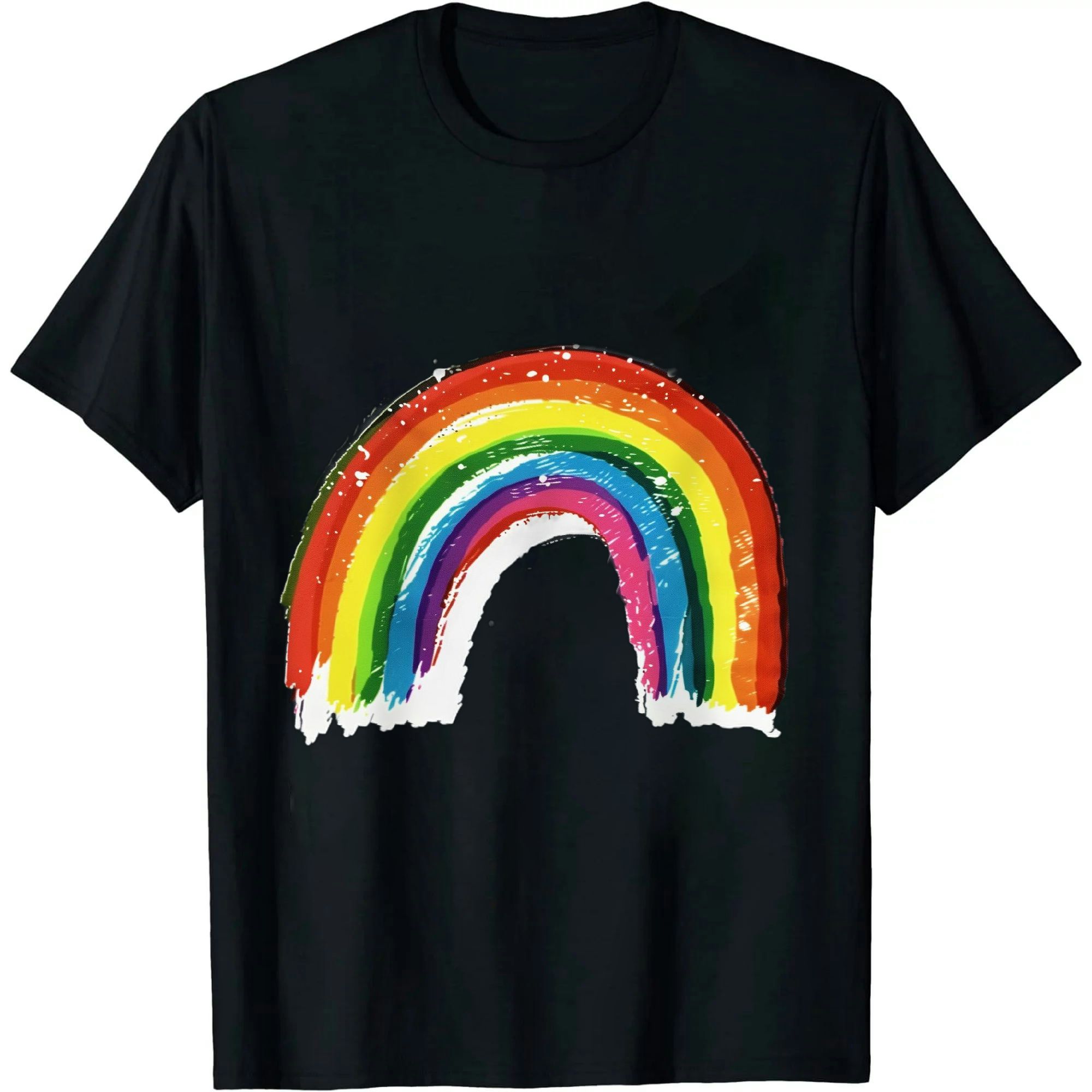 COMIO Pride Shirt Women Rainbow Graphic Tees Funny Be You Letter Print ...