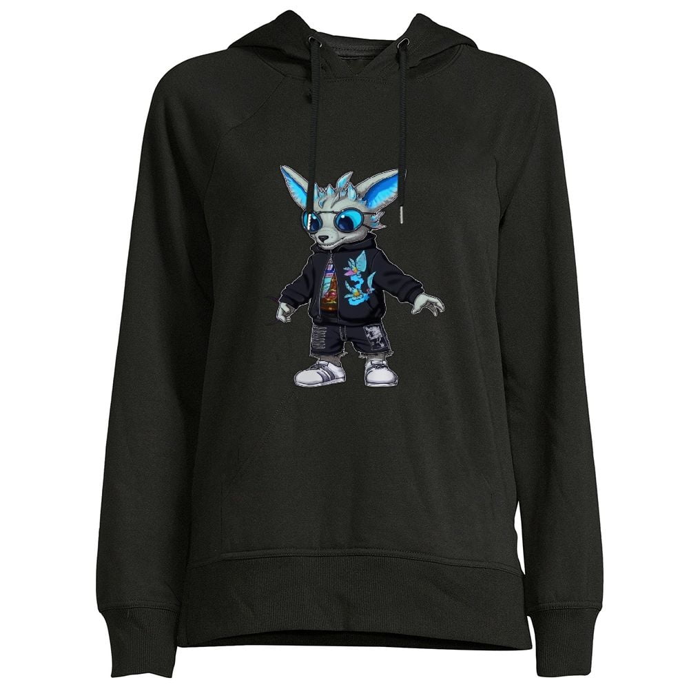 COMIO Protogen Fursuit Furry Fursona waving hello blue tie dye Zip ...