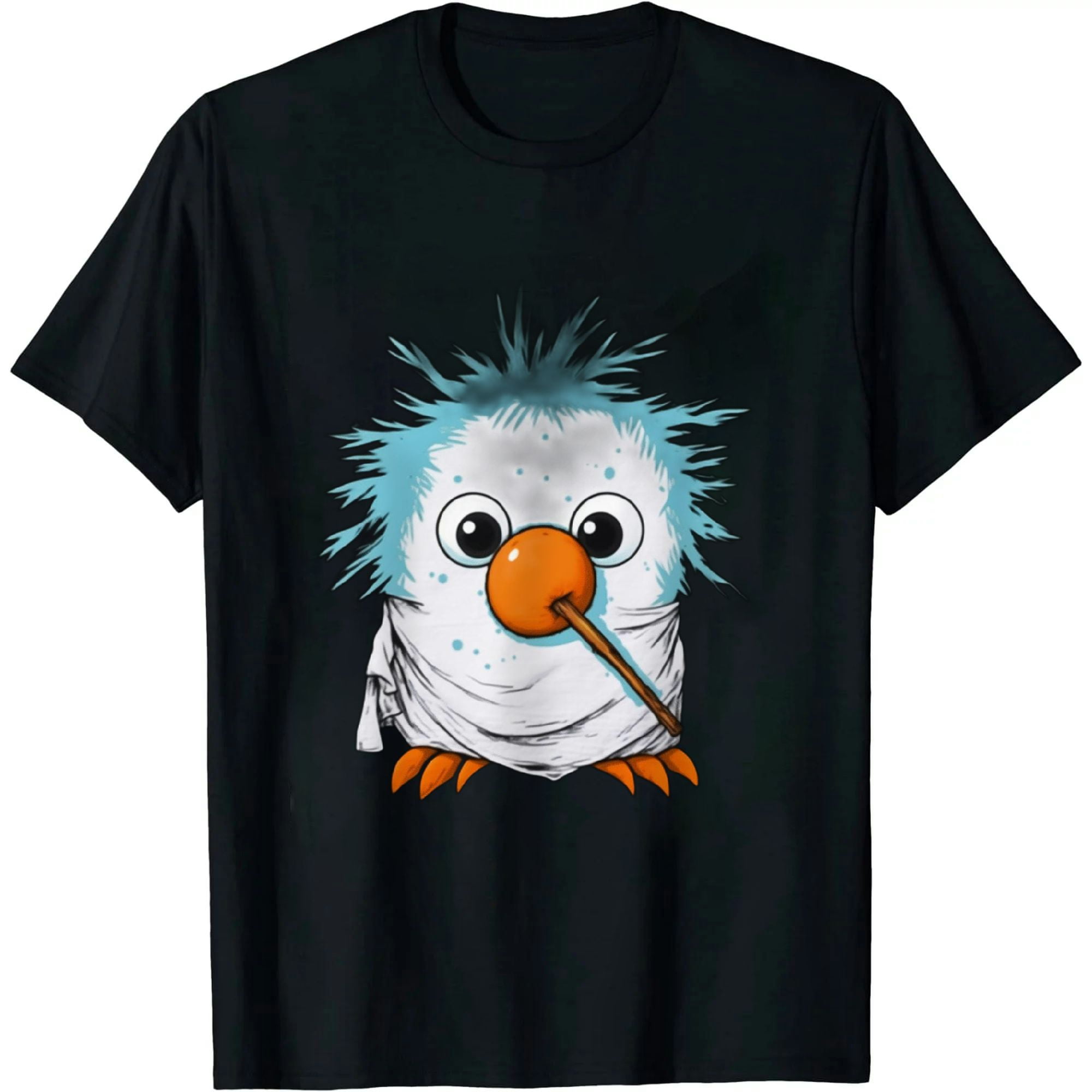 COMIO Pufferfish Eating Carrot Meme Pufferfish Meme T-Shirt - Walmart.com
