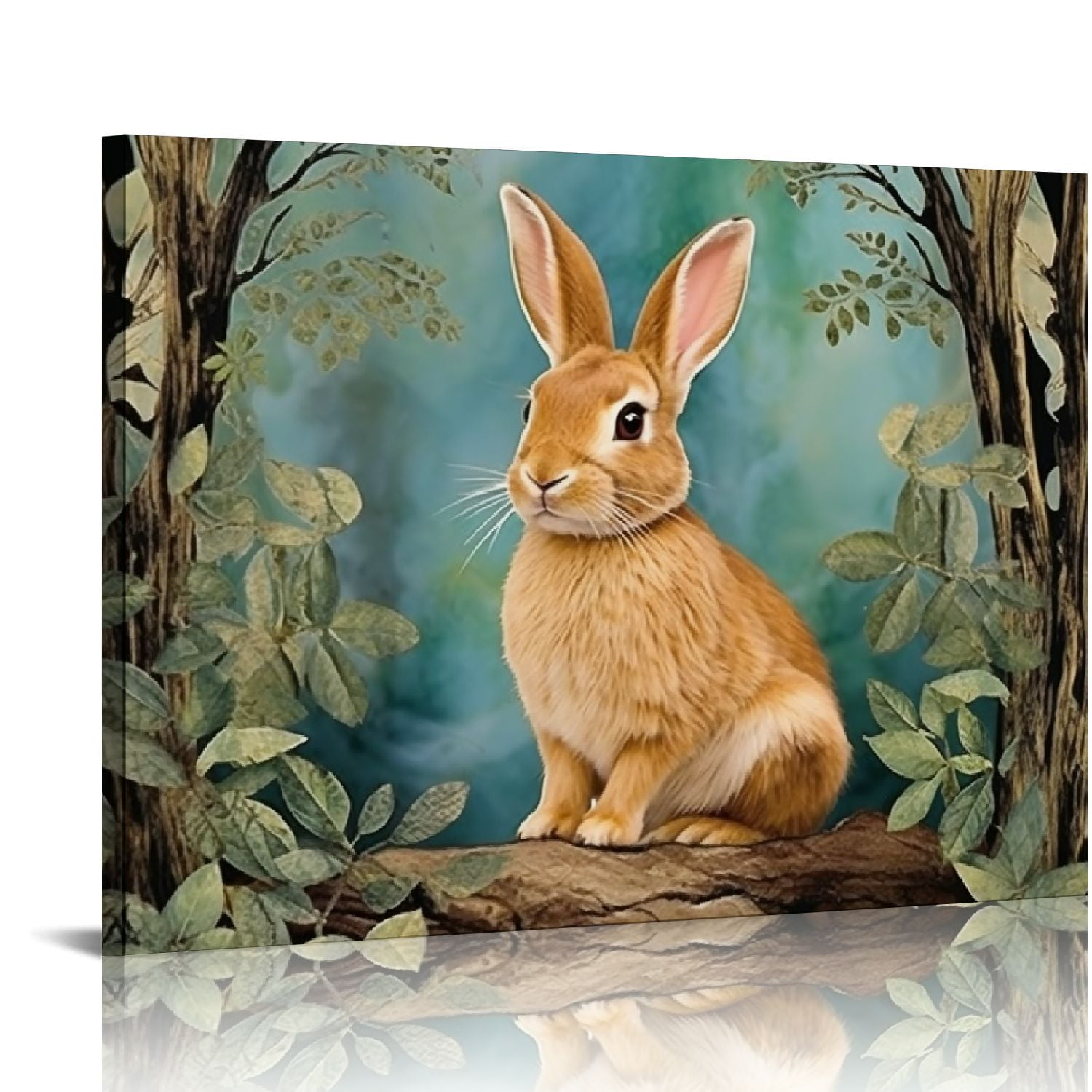 COMIO Rabbit Once Upon A Time Tin Signs, Vintage for Pub Bar Garden ...