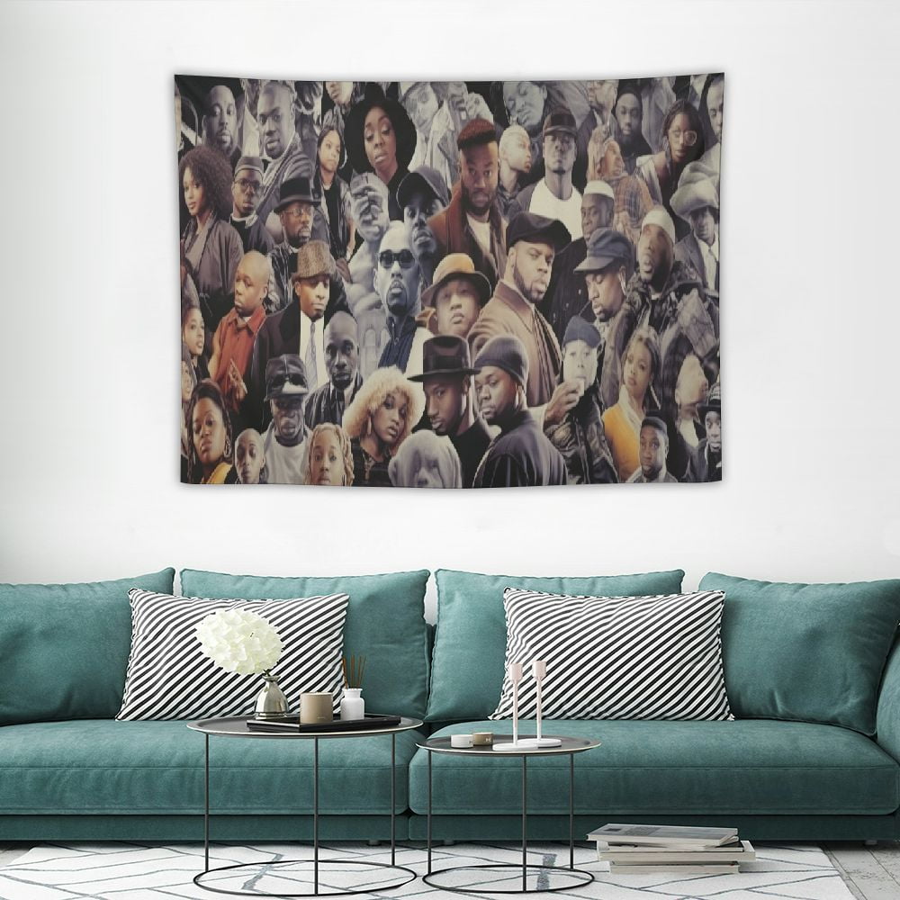 COMIO Rappers Tapestry Wall Hanging Tapestries College Room Hostel ...