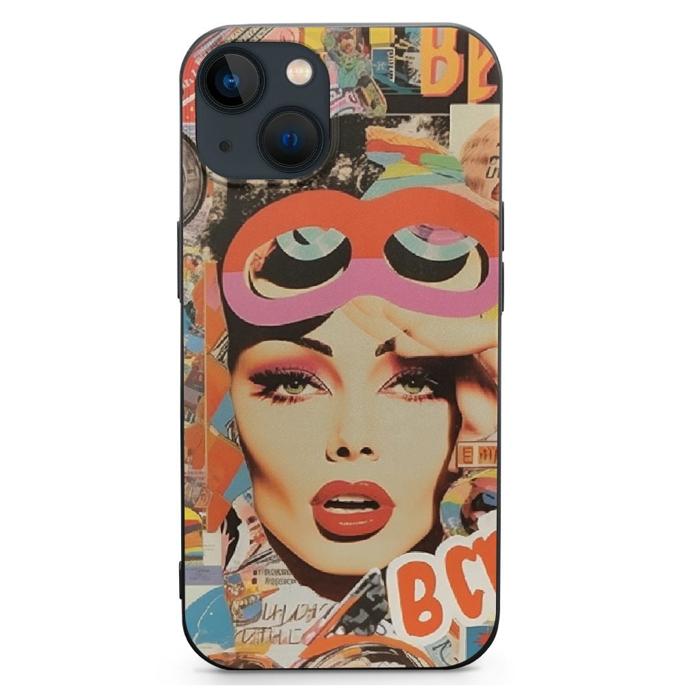 COMIO Retro 70s 80s Groovy Aesthetic Case for iPhone 14 Pro, Vintage ...