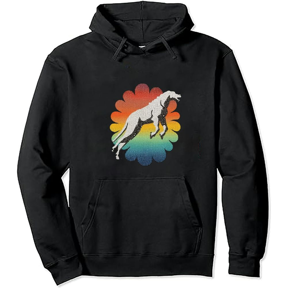 COMIO Retro Dot T Rex Dinosaur Lover Funny Dot Day Boys Pullover Hoodie ...