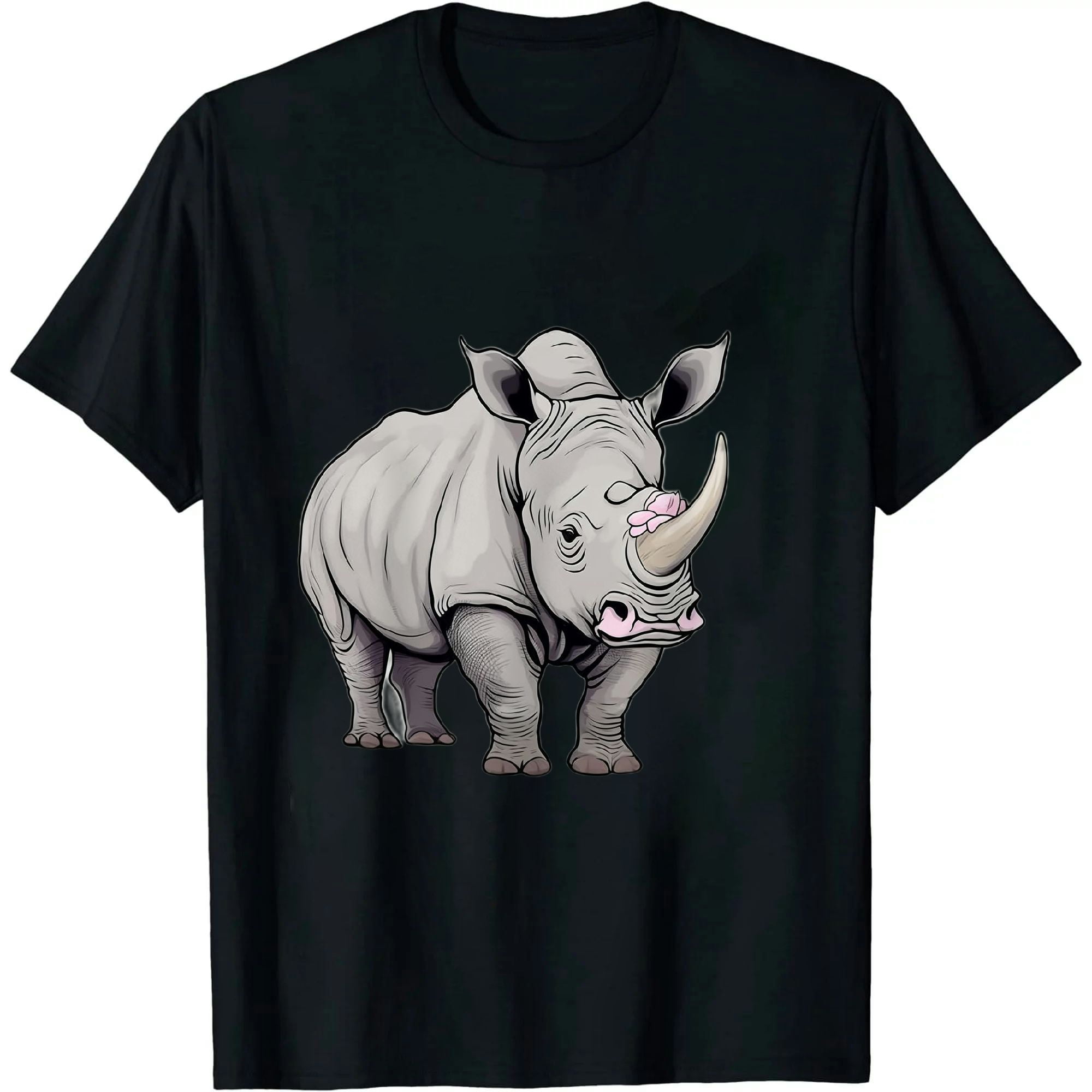 COMIO Rhino Squad Rhinoceros Team Rhino T-Shirt - Walmart.com