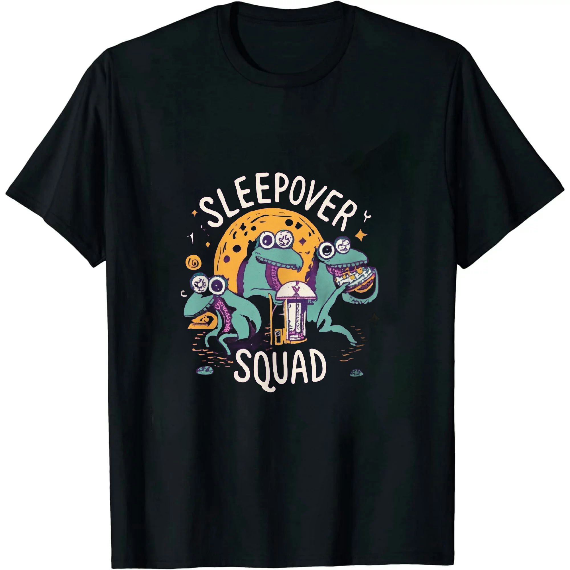 COMIO SLEEPOVER SQUAD Funny Pajamas Gift Idea T-Shirt - Walmart.com