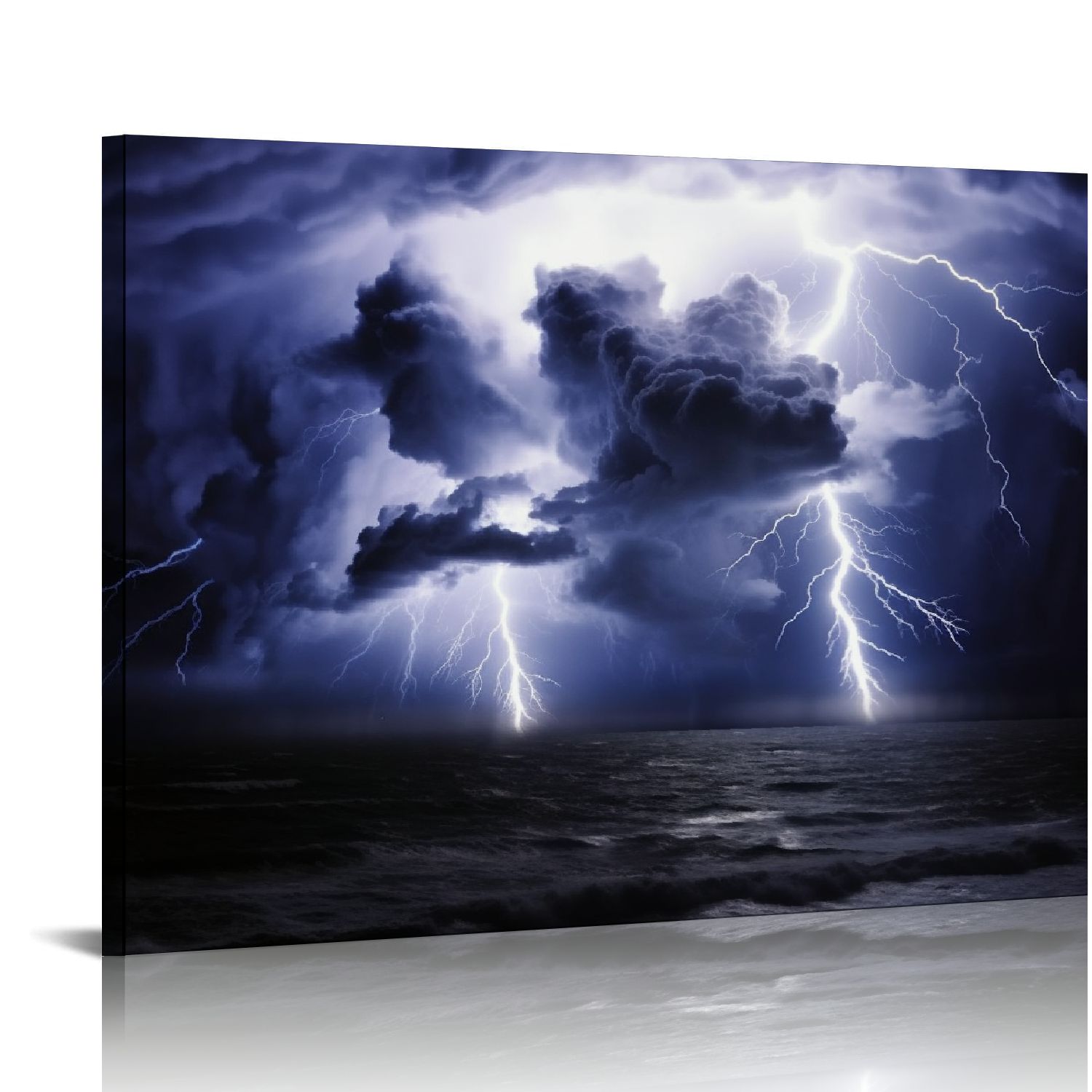 COMIO STORM Weather Rain Sky Clouds Lightning Canvas Prints Poster Wall ...