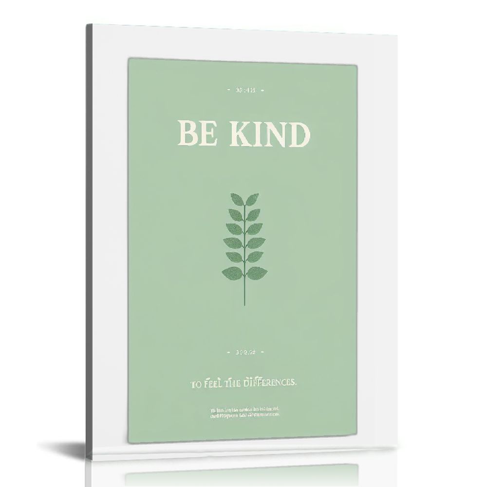 COMIO Sage Green Room Decor Wall Art Prints Bedroom, Inspirational ...