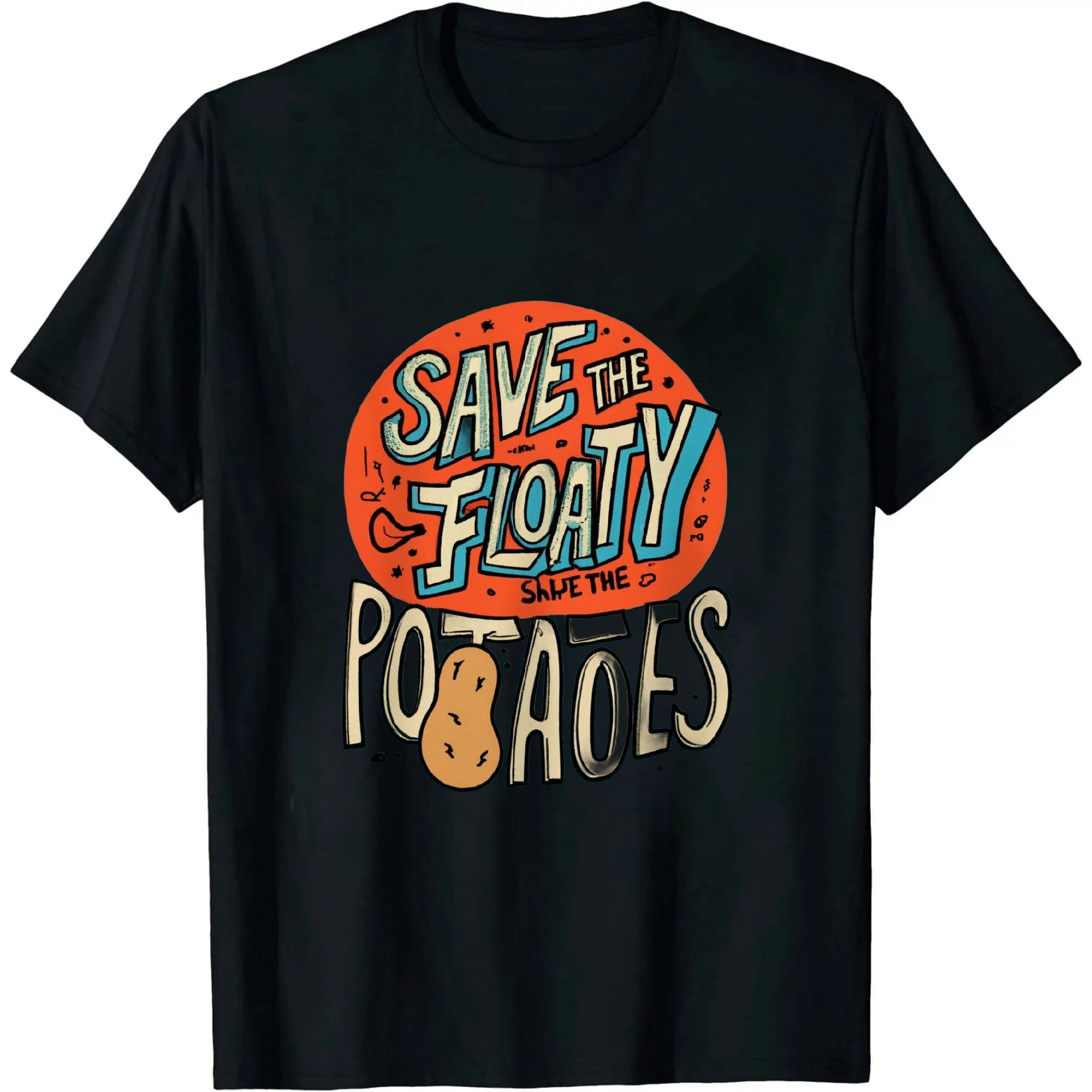 COMIO Save The Manatees Save The Floaty Potatoes Manatee T-Shirt ...