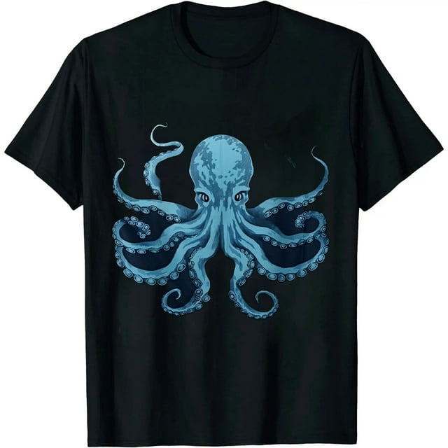 COMIO Sea Creature Octopus Aquarium Diving Gift Octopus T-Shirt ...