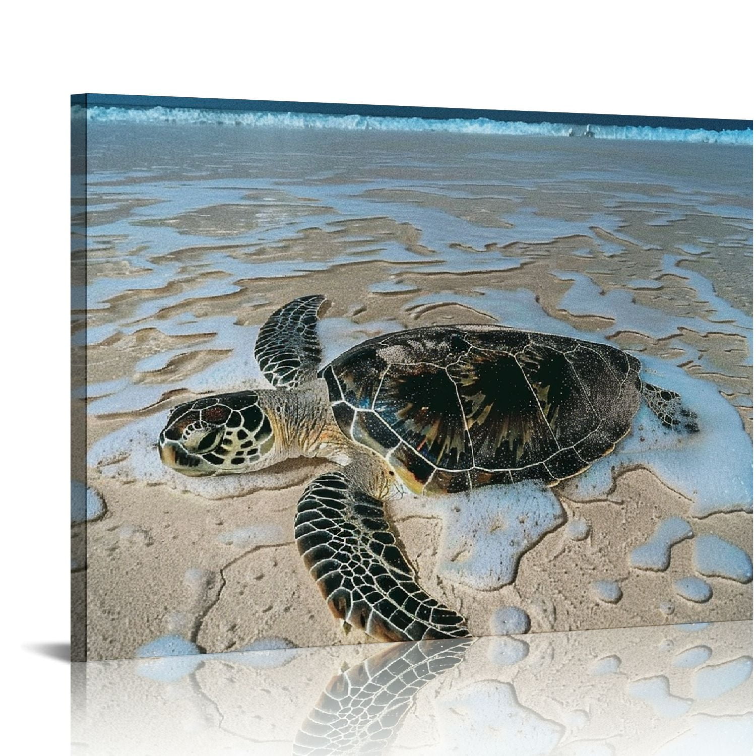 COMIO Sea Turtle Pictures Wall Decor Canvas Wall Art For Living Room ...