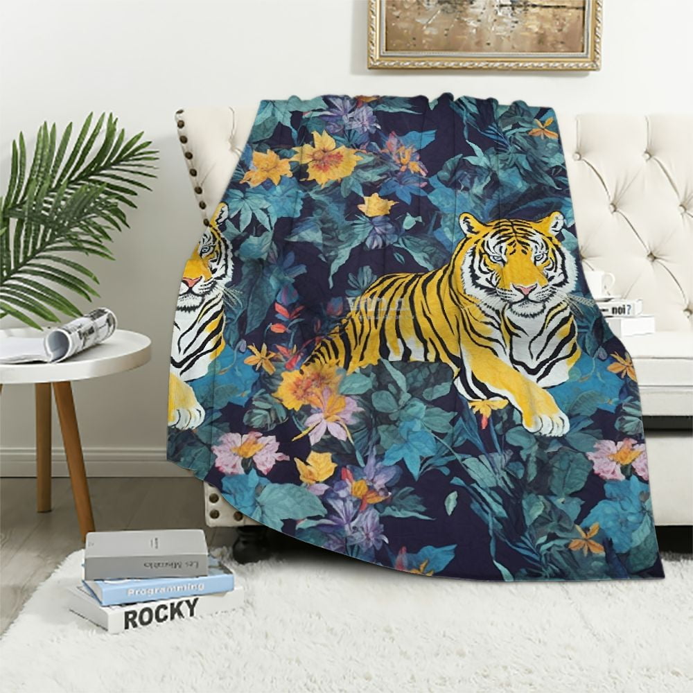 COMIO Sherpa Throw Blanket Women Men Hooded Wearable Plush 3D Printed ...