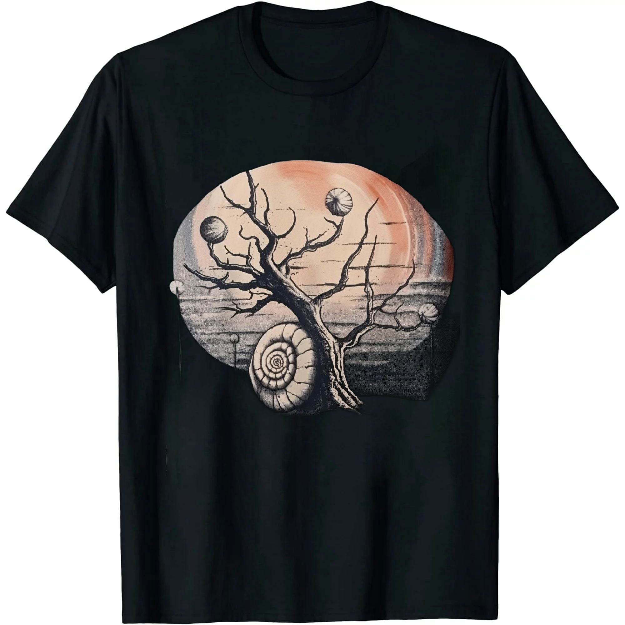 COMIO Snail Moon Nature Gift Idea Snail T-Shirt - Walmart.com