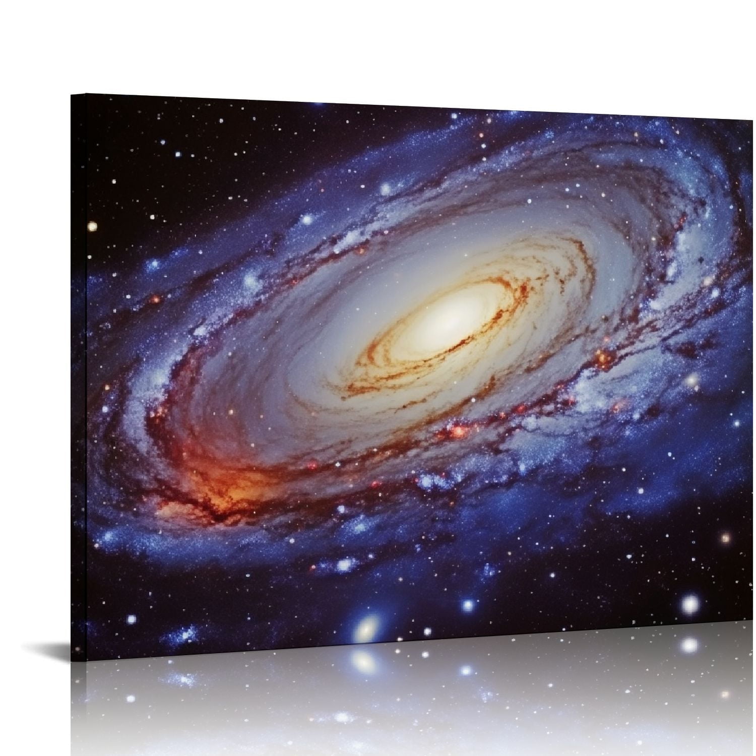 COMIO Space Canvas Print Wall Art, Milky Way Galaxy - Walmart.com