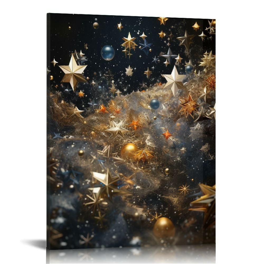 COMIO Space Decor for Boys Room Canvas Wall Art Solar System Posters ...