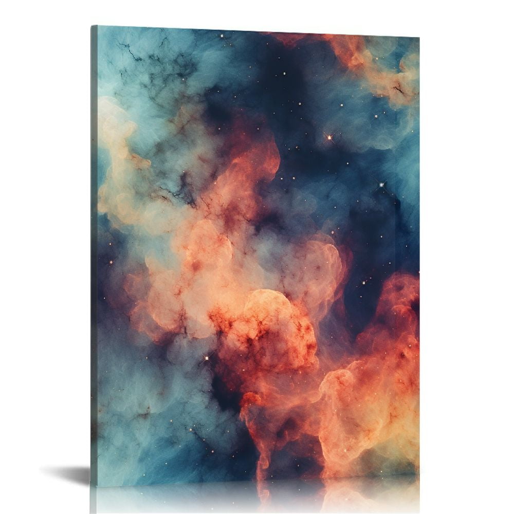 COMIO Space Decor for Boys Room Galaxy Canvas Pictures Nebula Wall Art ...