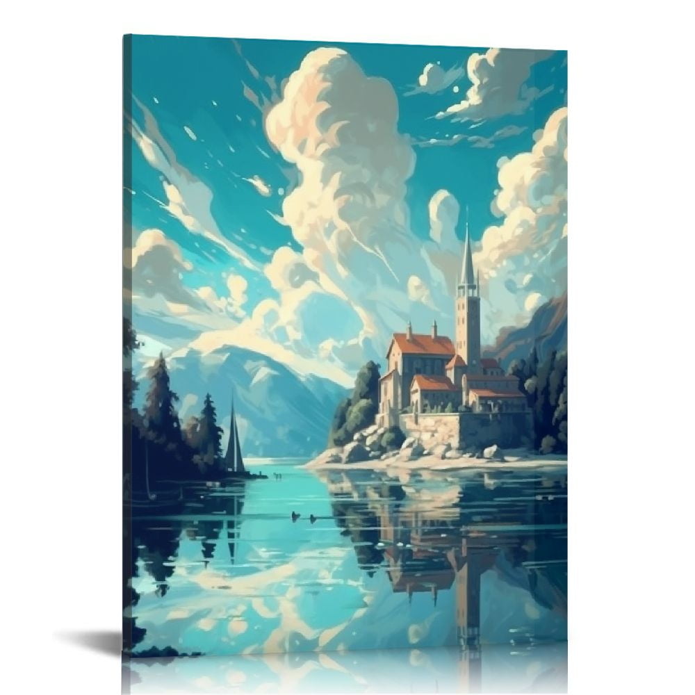 COMIO Split Croatia Canvas Art Poster And Wall Art Picture Print Modern ...