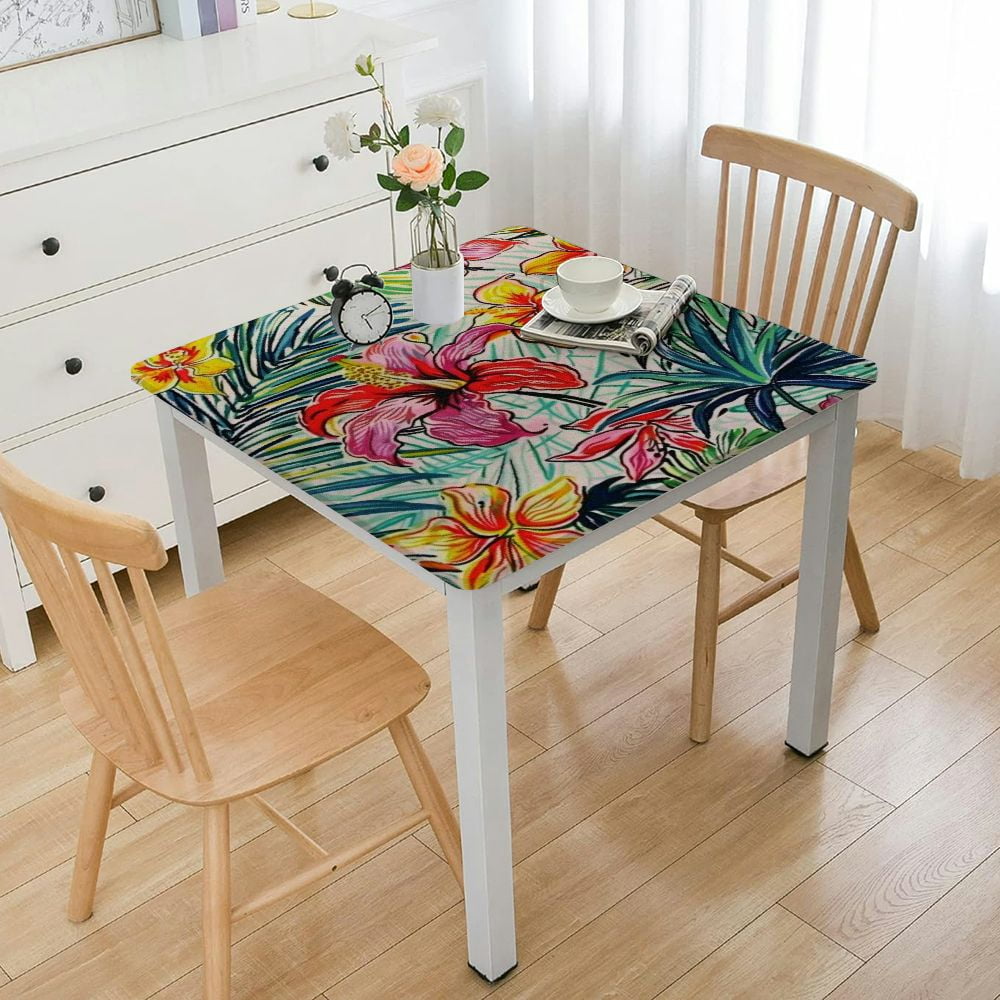 COMIO Tablecloth Tropical Palm Tree Artwork California Pattern Jungle ...
