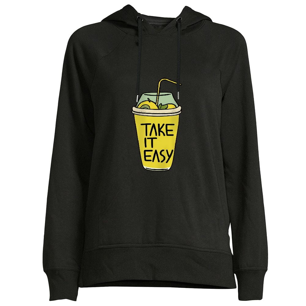 COMIO Take it Easy Sweatshirt Women's Inspirational Kind Positive ...