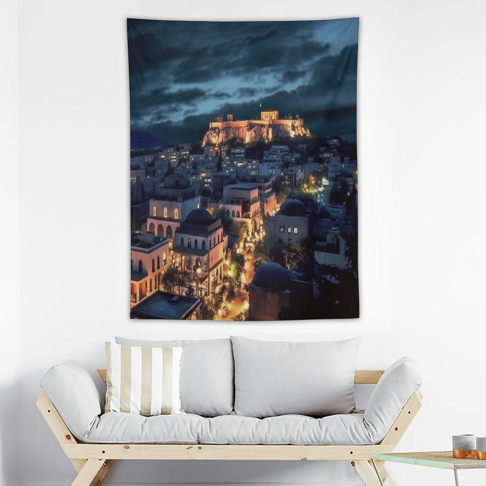 COMIO Tapestry 30x40 Inch,night view city,Wall Hanging Room Tapestry ...