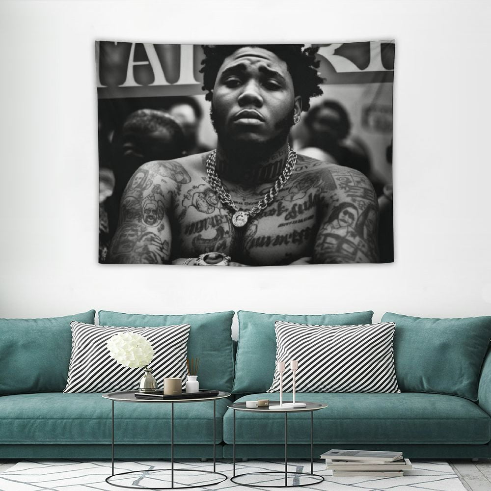 COMIO Tapestry For Bedroom Living Poster Room Soulfly Rapper Album ...