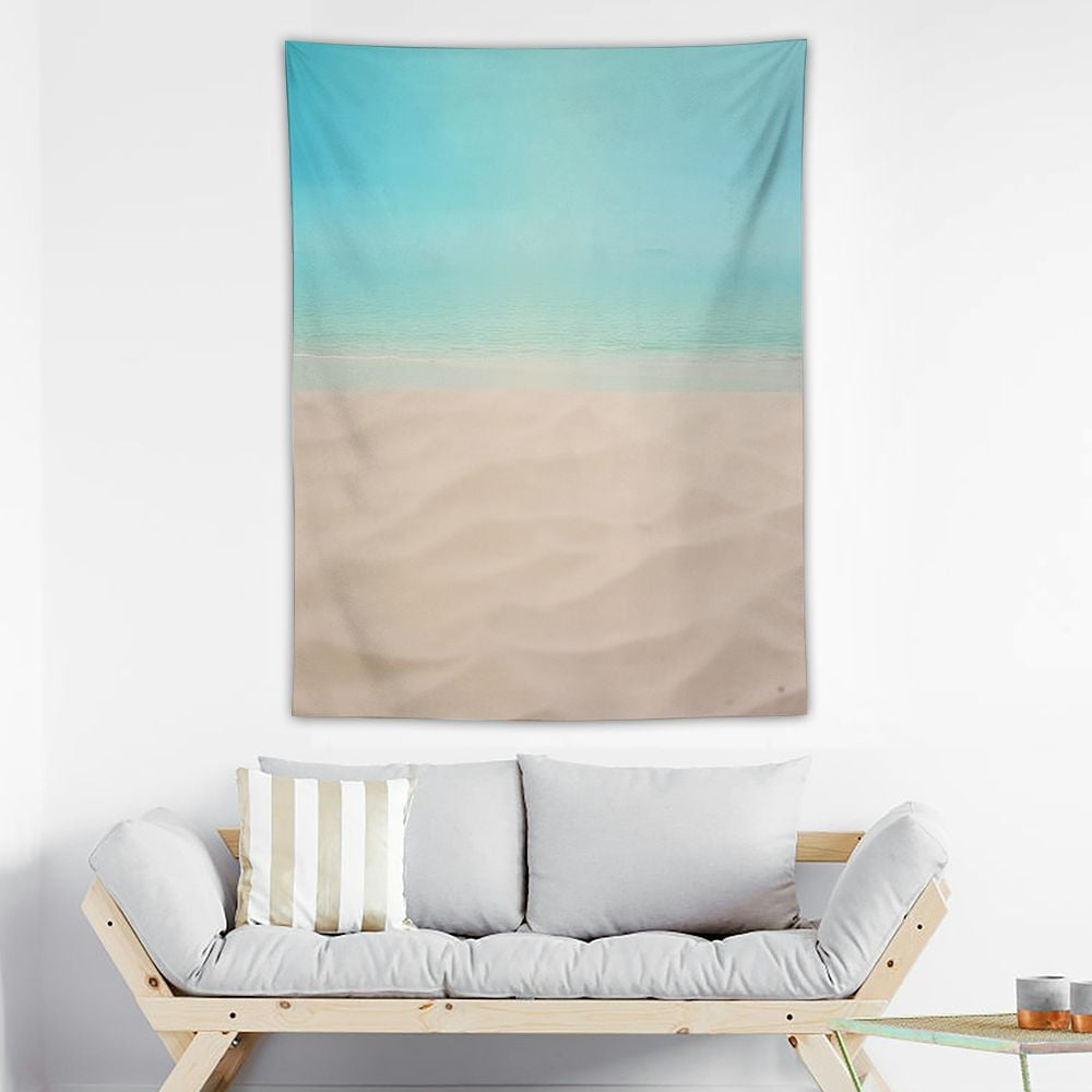 COMIO Tapestry Wall Hanging Coast Travel Close Holiday Outdoor Sand ...