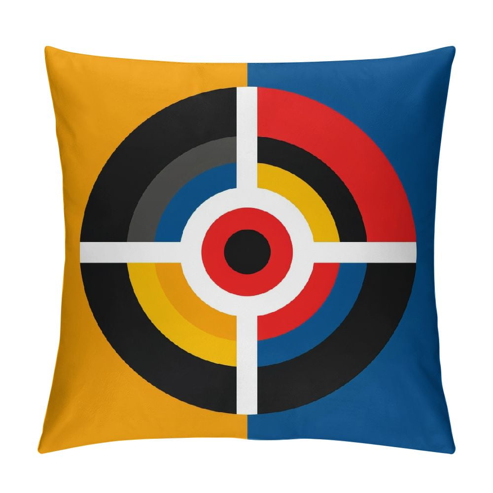 QZHH Target with Red Yellow Black White and Blue Rings Archery, Aim ...
