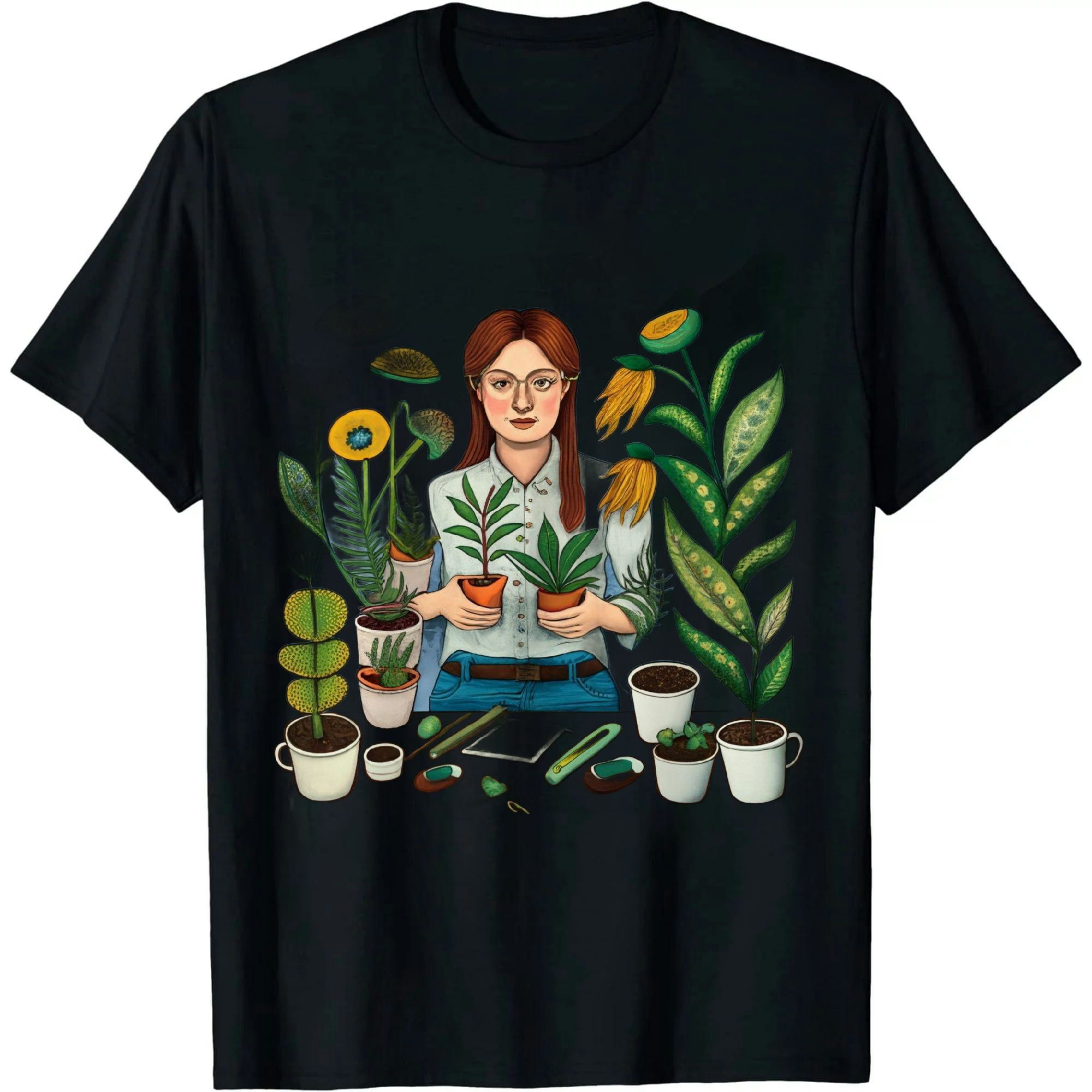 QZHH Teacher Shirts Women Teachers Plant Seeds That Grow Forever T ...