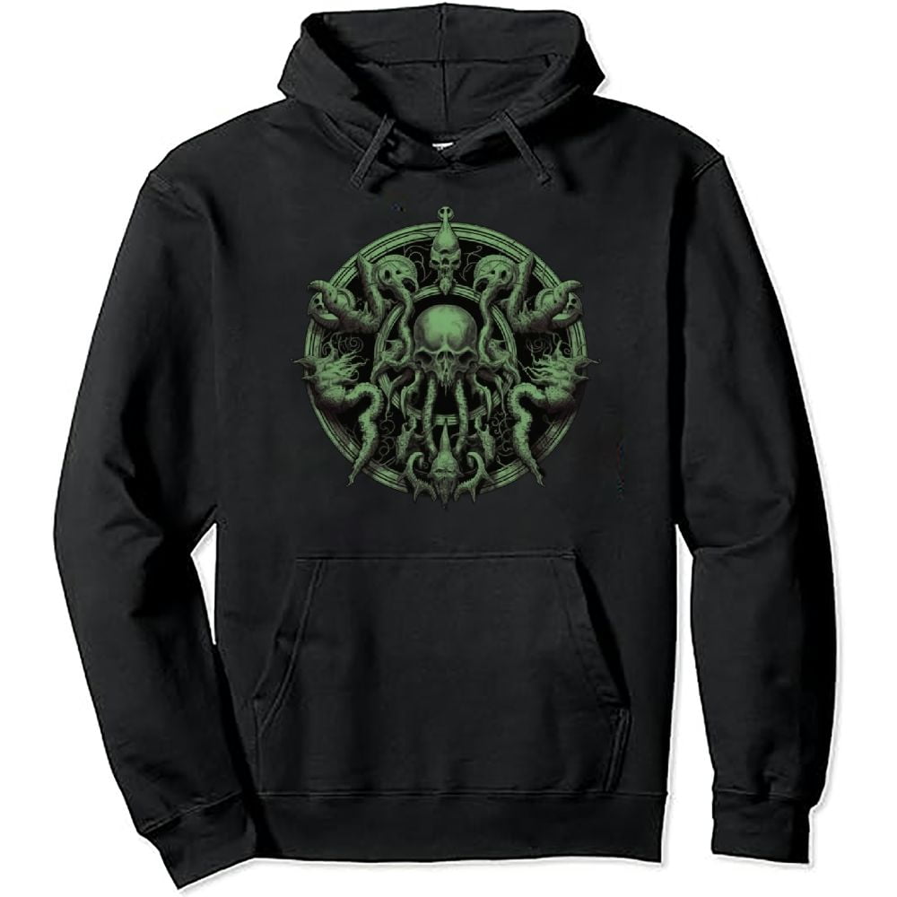 COMIO The Idol - Chthulhu Hoodie, Toxic Green Variant Pullover Hoodie ...